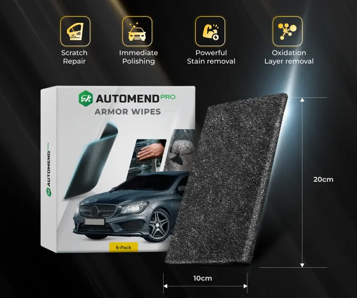 Automend Pro Armor Wipes – Restore Your Car’s Shine Instantly